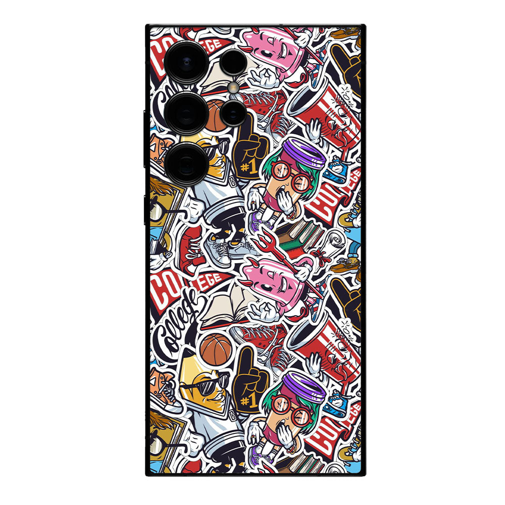 Vintage college Phone Skin – Wrap.Pk
